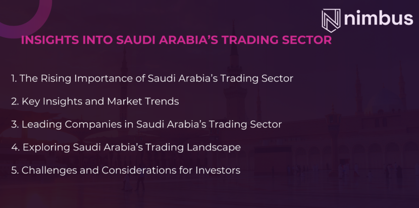 Opportunities in Saudi Arabia’s Trading Sector: A Booming Market for ...