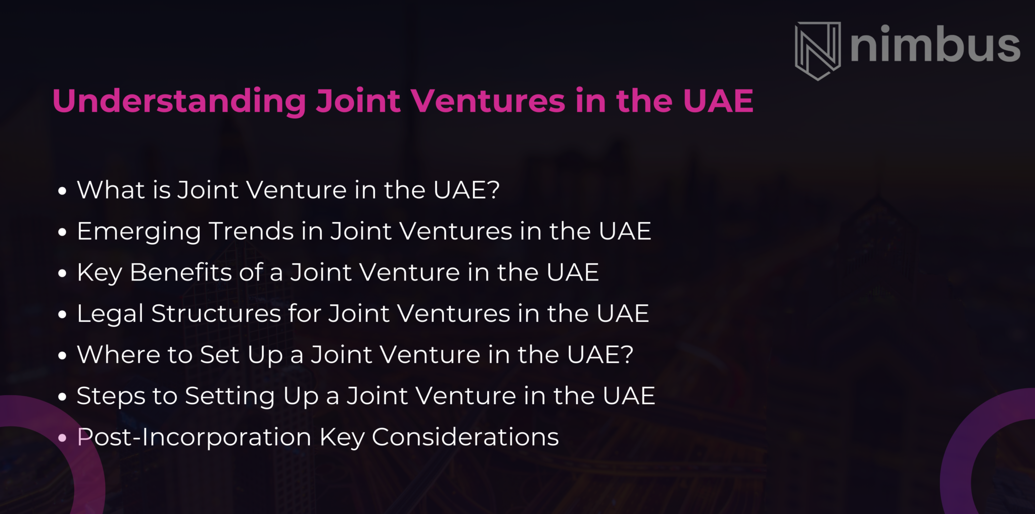 How to Form a Joint Venture in the UAE: Mainland vs. Free Zone Options ...