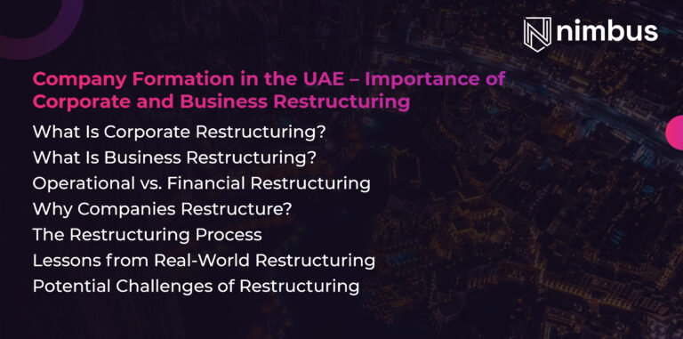 Breaking Down Corporate and Business Restructuring for Business Setup ...