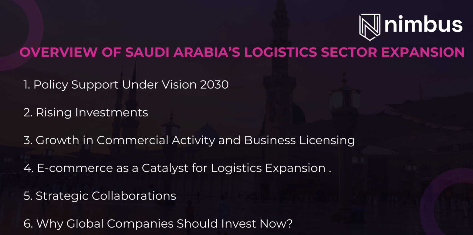 Saudi Arabia’s Logistics Sector Expansion: A Gateway for Growth - Nimbus
