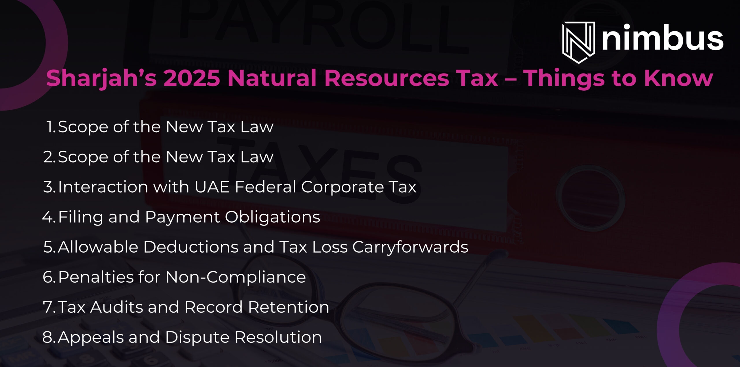 Sharjah’s 2025 Natural Resources Tax: What Businesses Need to Know Now ...