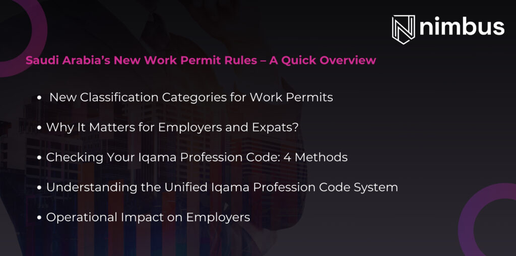 Saudi Arabia’s New Work Permit Rules: What Expats and Employers Need to ...