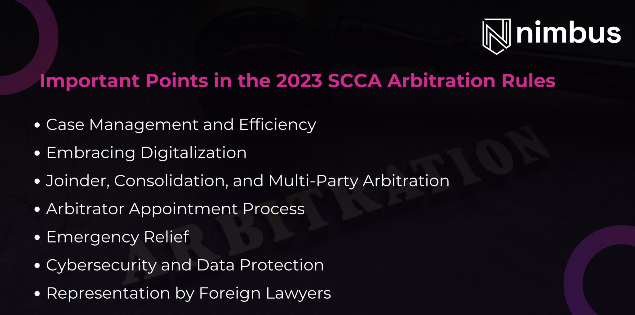 Saudi Arabia’s 2023 SCCA Arbitration Rules: A New Era for Dispute ...